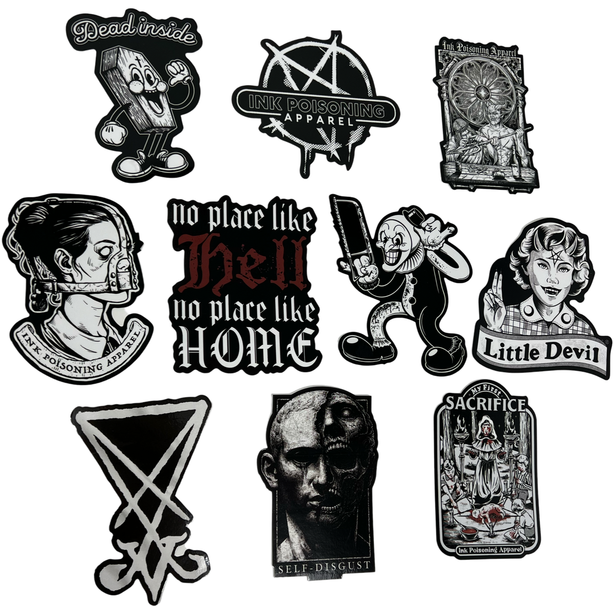 Sticker Pack – INK POISONING APPAREL