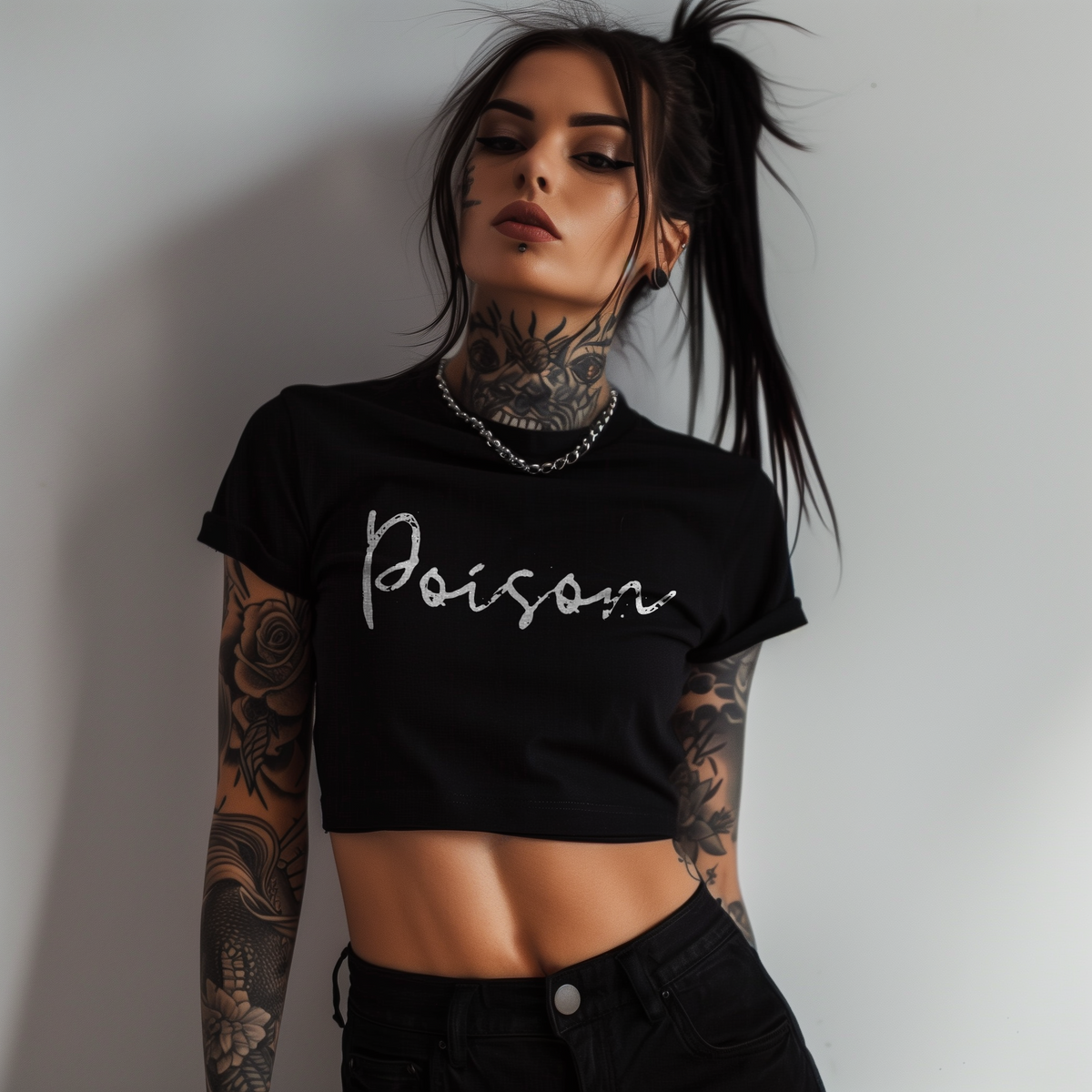 Poison Crop Top – INK POISONING APPAREL