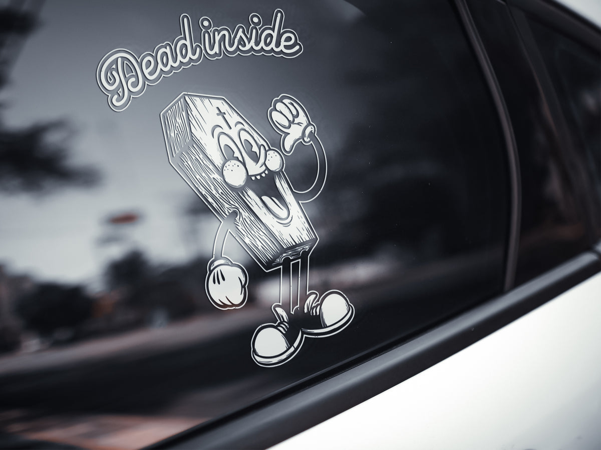 Dead Inside Decal – INK POISONING APPAREL