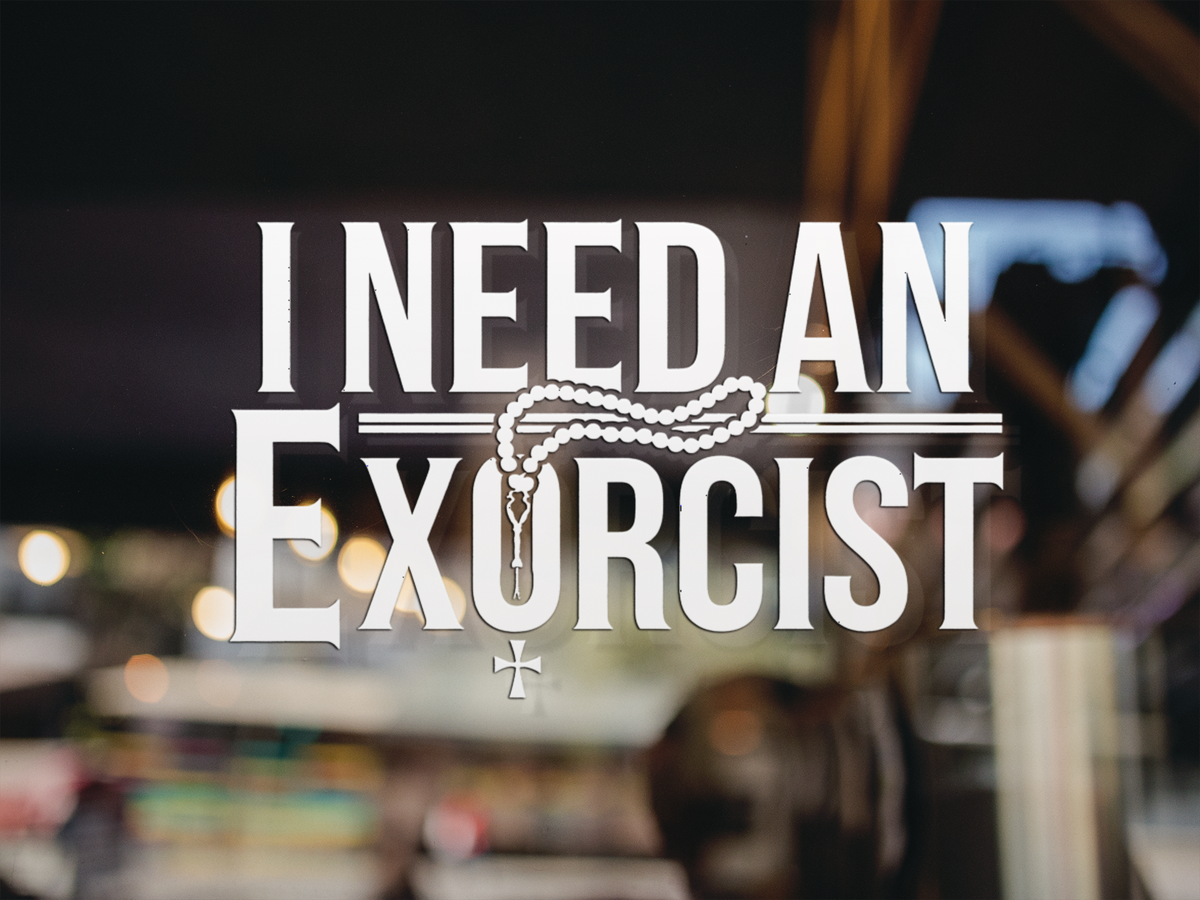 I Need An Exorcist Decal – INK POISONING APPAREL