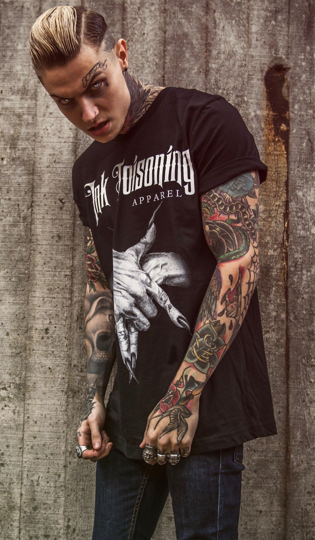 Pentagram Hands – INK POISONING APPAREL